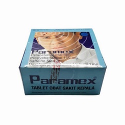 Jual Paramex paracetamol biru BOX 50 strip | Shopee Indonesia