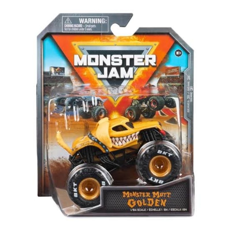 Jual Monster Jam Seri 31 Monster Mutt Golden Ori Spinmaster | Shopee ...