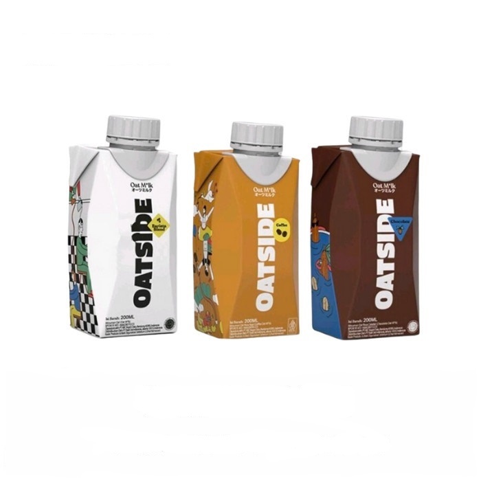 Jual OATSIDE Mini Oat Milk 200ML | Shopee Indonesia
