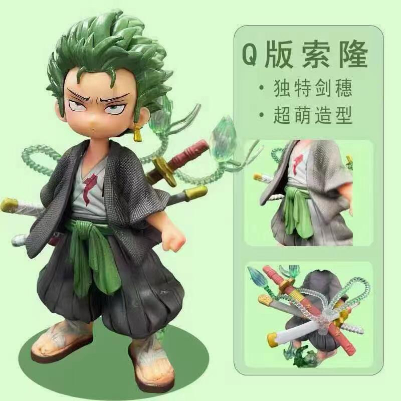 Jual action figure one piece cute zoro chibi | Shopee Indonesia