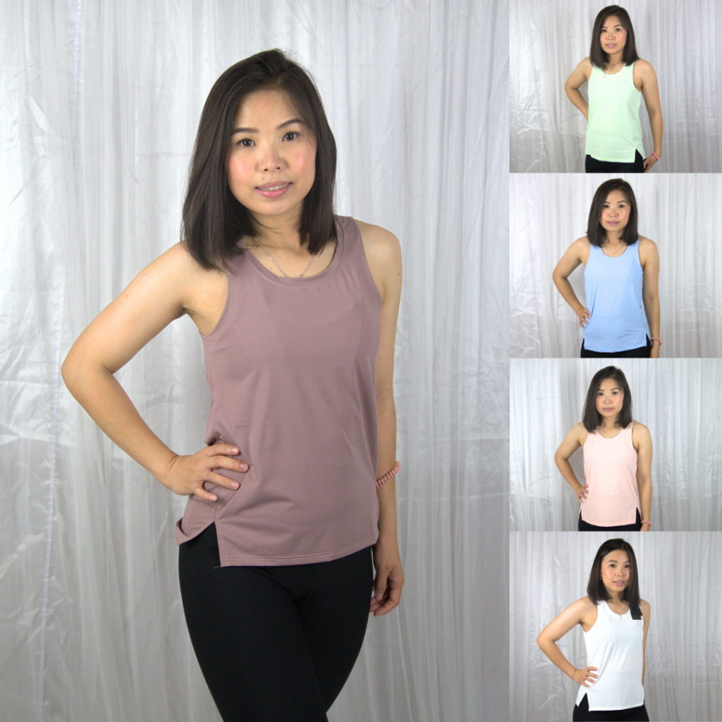 Jual Oppa Style Shop 2123 Tanktop Olahraga Wanita Yoga Gym Fitness ...