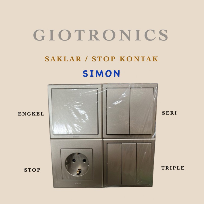 Jual IB / OB SAKLAR STOP KONTAK SIMON ENGKEL/SERI/TRIPLE/STOP GOLD CHAMPAGNE COLOR | Shopee ...