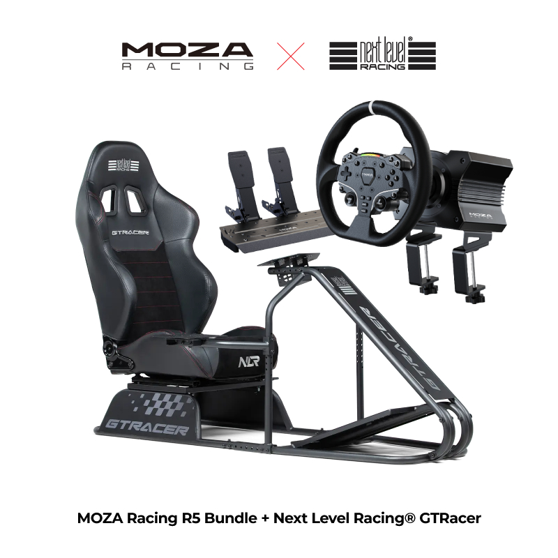 Jual MOZA Racing R5 Bundle with Next Level Racing® GTRacer Racing ...