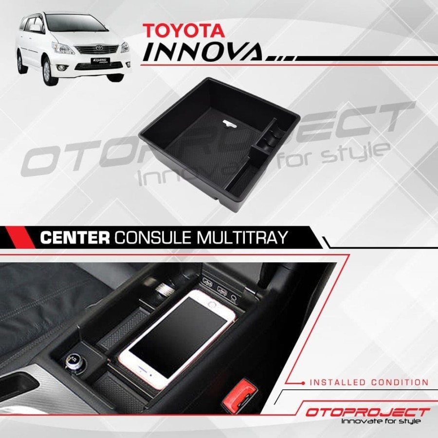 Jual CENTER CONSOLE BOX MULTITRAY GRAND INNOVA | Shopee Indonesia