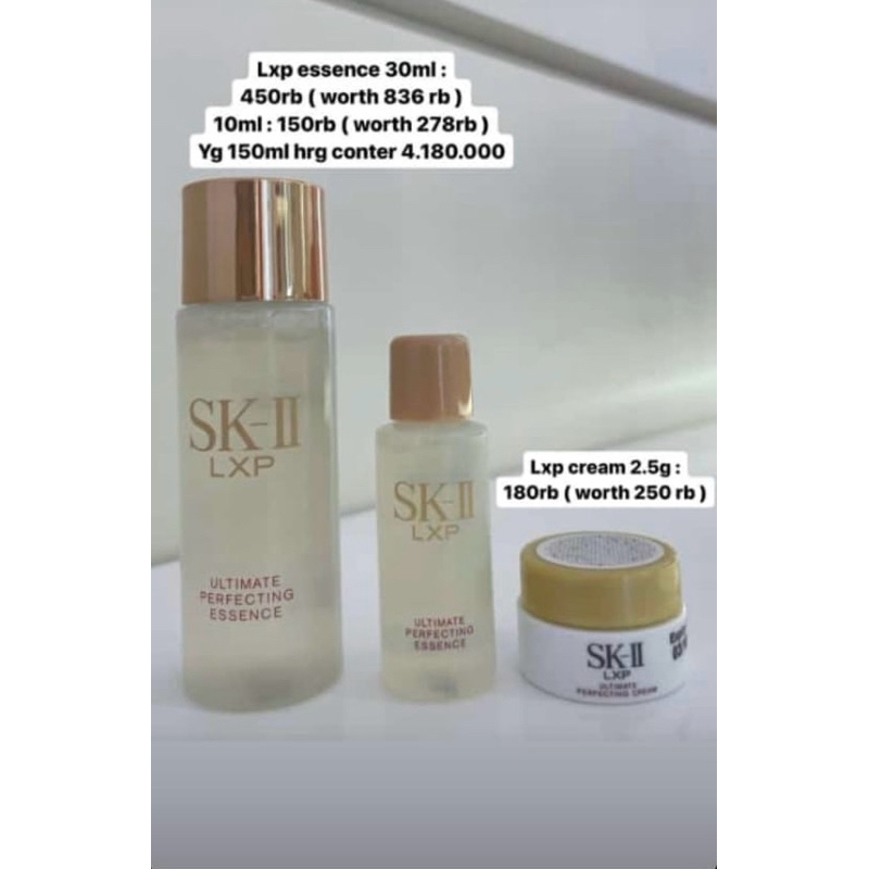 Jual SK II LXP Ultimate Perfecting Series | Shopee Indonesia