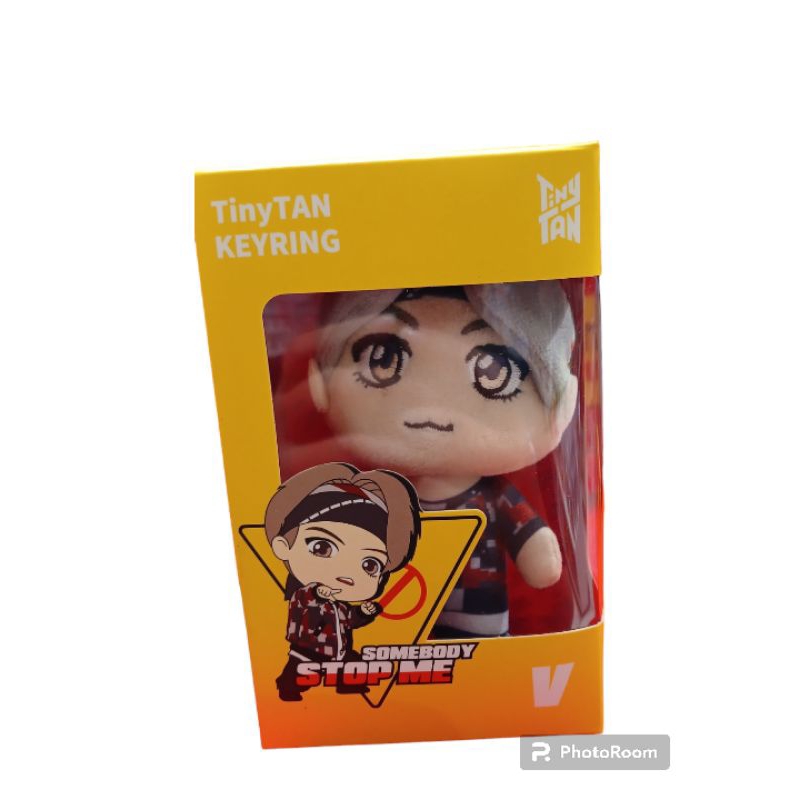 Jual BSD - BTS TINYTAN KEYRING PLUSH DOLLS V | Shopee Indonesia