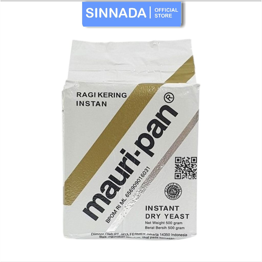 Jual RAGI INSTAN / PENGEMBANG ROTI MAURIPAN KEMASAN 500 gr | Shopee ...