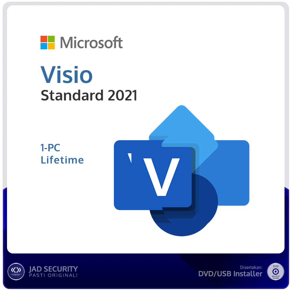 Jual Microsoft Visio Standard 2021 - [1-PC Lifetime] | Shopee Indonesia