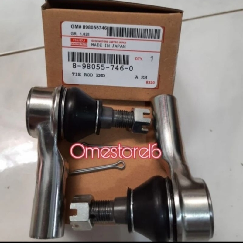 Jual TIE ROD END - TIE ROD ISUZU MUX MU-X TRAGA ORIGINAL JAPAN 1SET ...