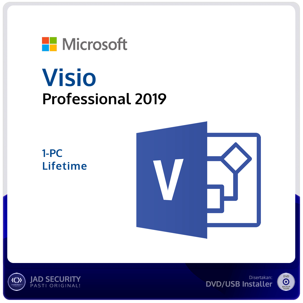 Jual Microsoft Visio Professional 2019 - [1-PC Lifetime] | Shopee Indonesia