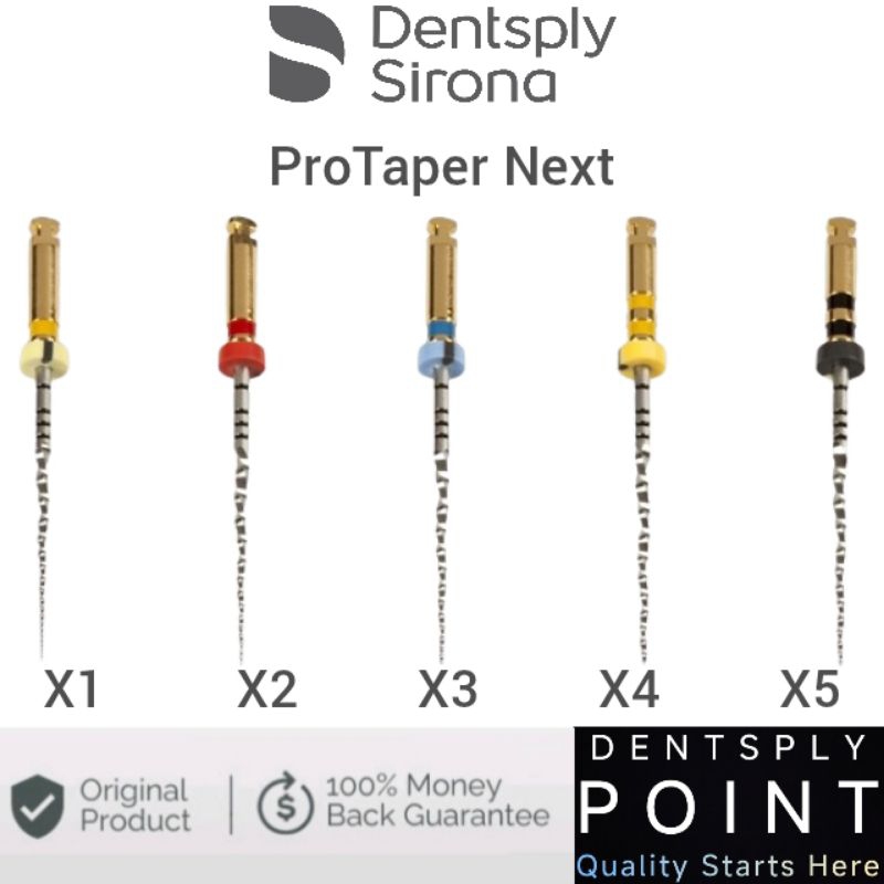 Jual ORIGINAL Dentsply Protaper Next - X1 X2 X3 X4 X5 | Shopee Indonesia