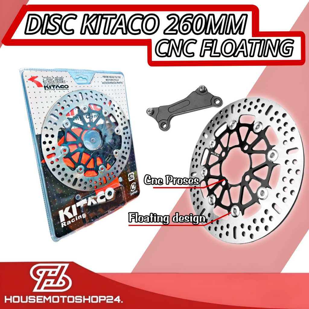 Jual DISC KITACO 260MM PIRINGAN 260 VARIO DISC MIO HUGGER AIRBLADE DISC VARIO BEAT SCOOP disc ...