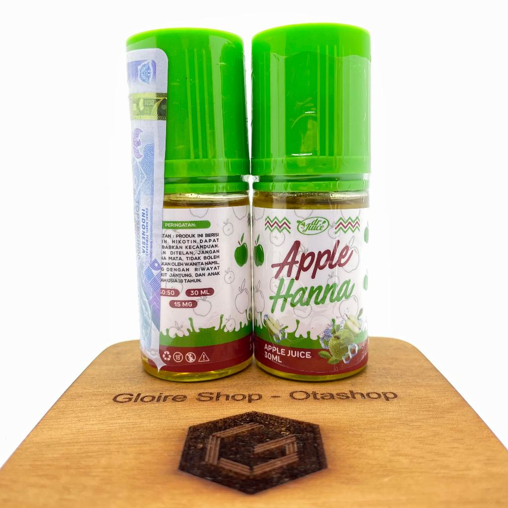 Jual SALT - APPLE Hanna 30ML 15MG by Dr Juice Liquid Pods Friendly Apel ...