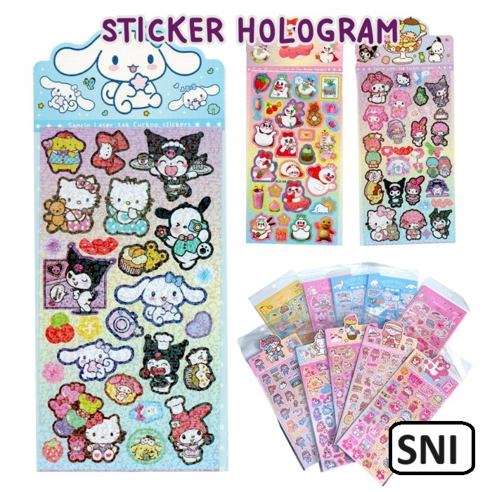 Jual Mainan Sticker Gambar Sanrio Stiker | Shopee Indonesia