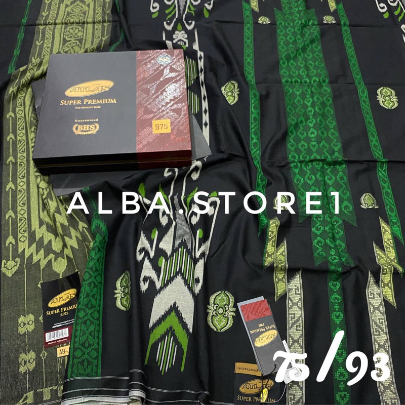 Jual [BARU]SARUNG ATLAS SUPER PREMIUM GOLD/SILVER ORI Atlas Suprem Sarung Atlas Supreme 920 945 ...