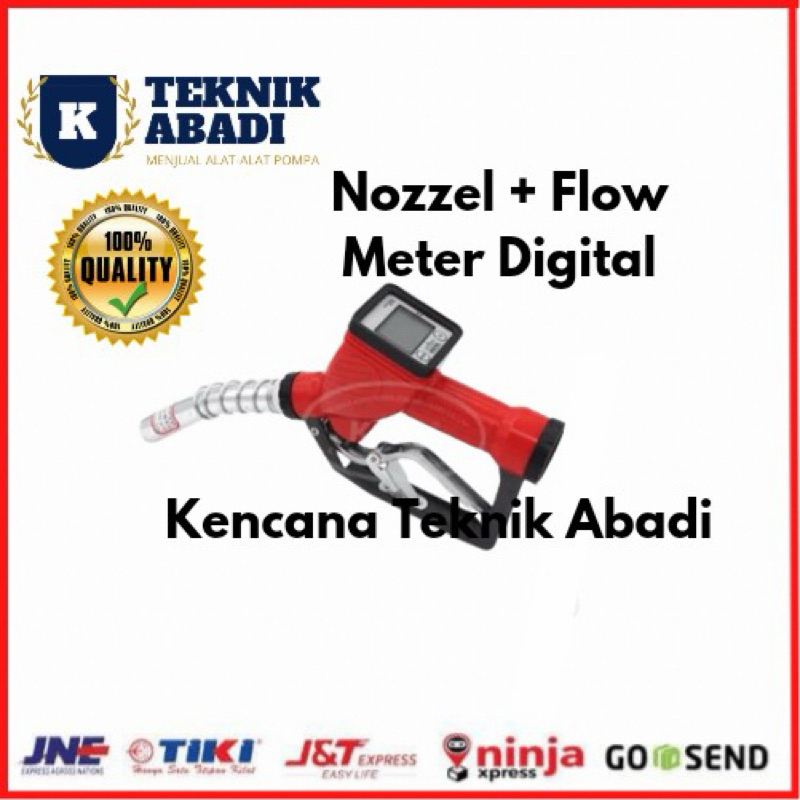 Jual nozzle solar gun Digital Gun solar flus Flow meter Gun transfer ...