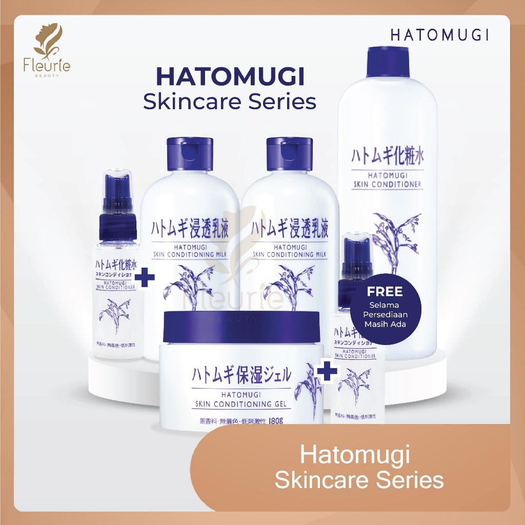 Jual HATOMUGI Skin Care Series - Hatomugi Skin Conditioner 500ml / Skin ...