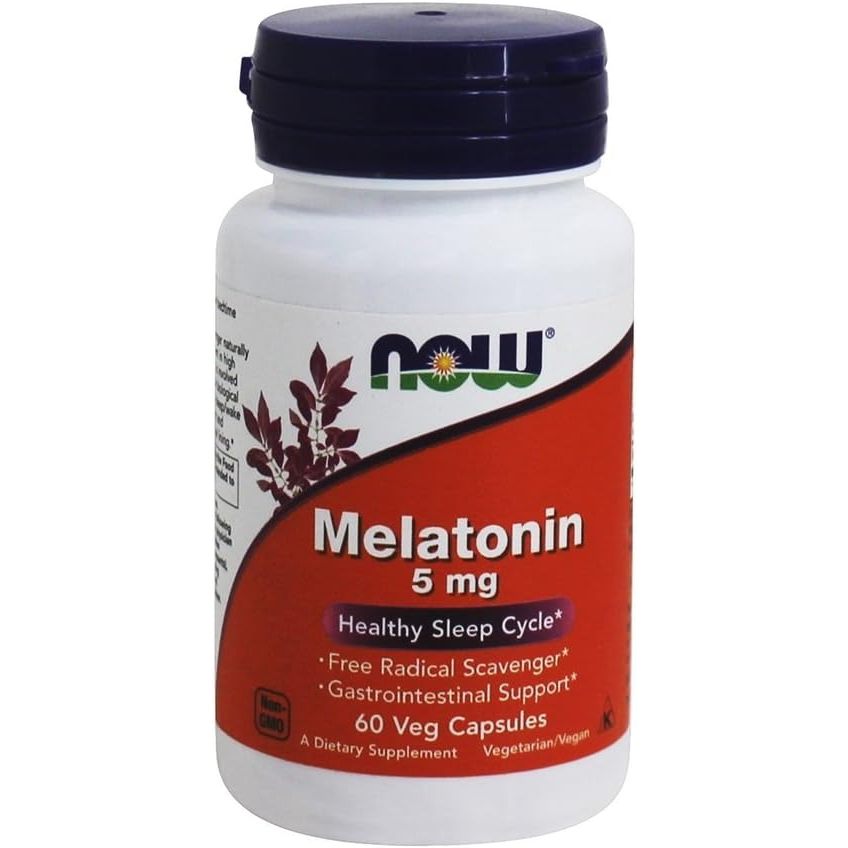 Jual Now Foods Melatonin 5 mg 60 Veg Capsules | Shopee Indonesia