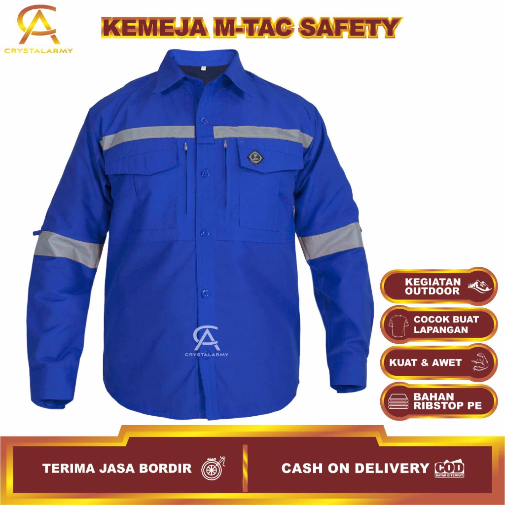 Jual Wearpack Safety MTAC/ Atasan Safety / Kemeja Safety / Seragam ...