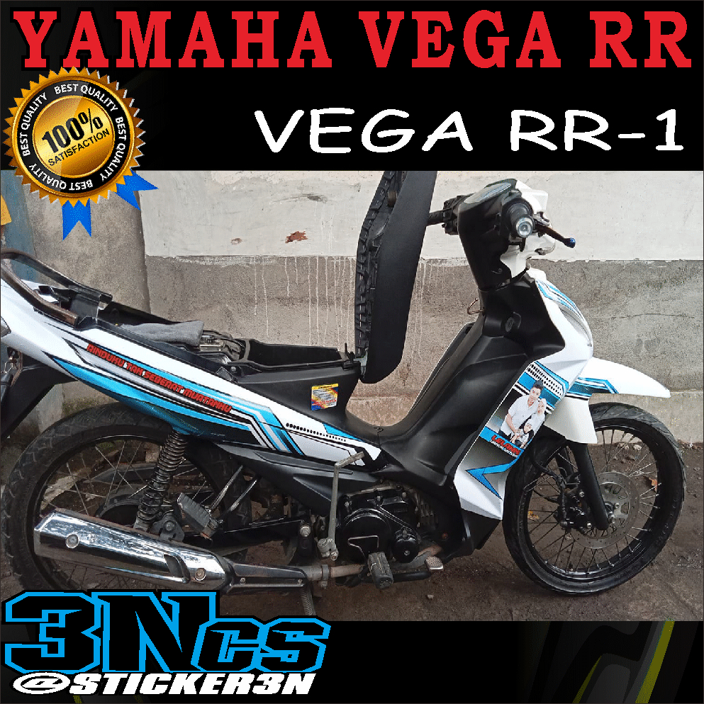 Jual Decal Yamaha Vega RR fullbodi, bisa rubah warna pakai foto dan ...