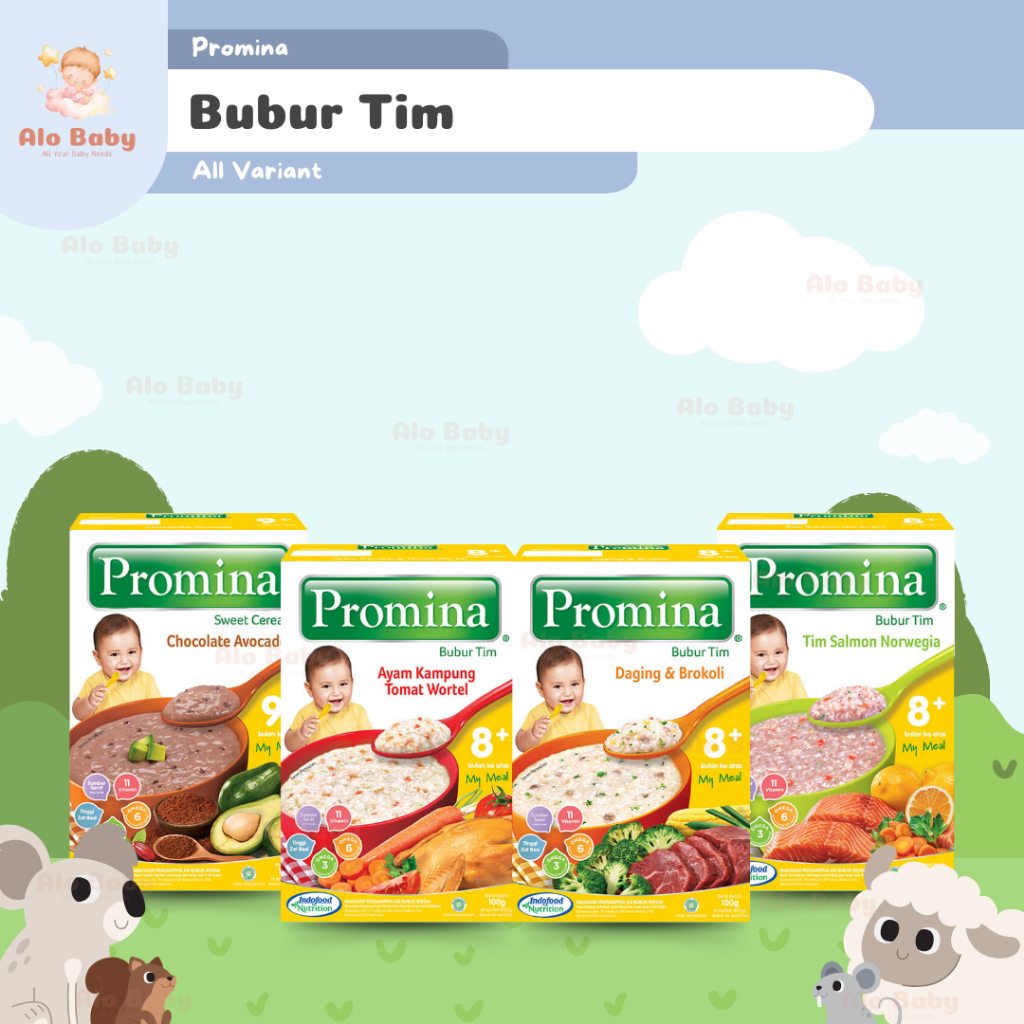 Jual Promina Bubur Bayi 120gr - MPASI BAYI - Promina Bubur TIM 100gr ...