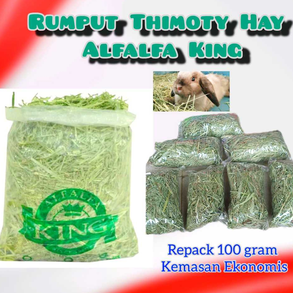 Jual Makanan Kelinci Jerami - Rumput Thimoty Hay Alfalfa King Kemasan ...