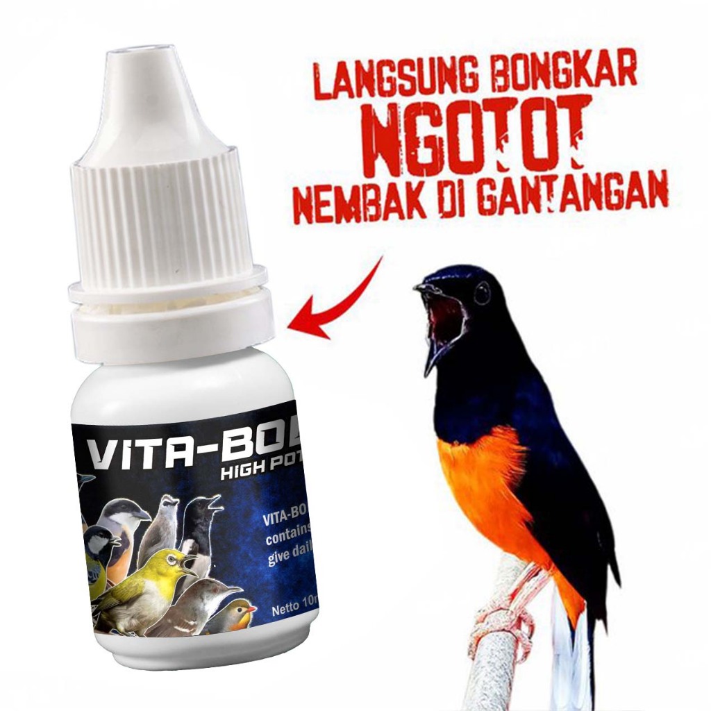 Jual VITABOLIS HIGH POTENCY VITAMIN DOSIS TINGGI UNTUK SEMUA BURUNG ...