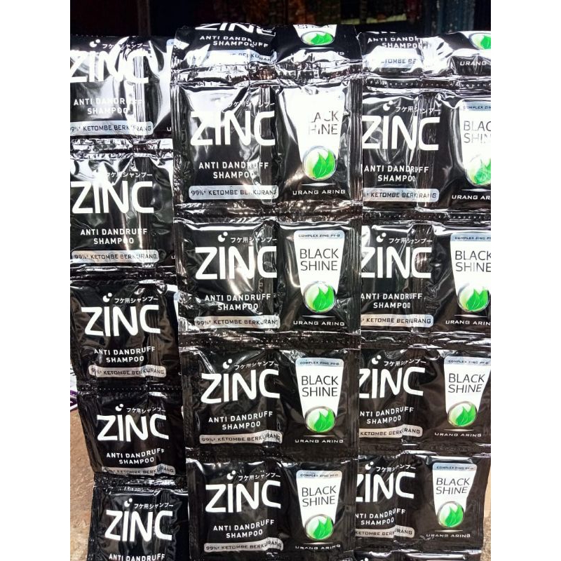 Jual Shampoo Zinc renceng ( 1 paket 8 renceng ) | Shopee Indonesia