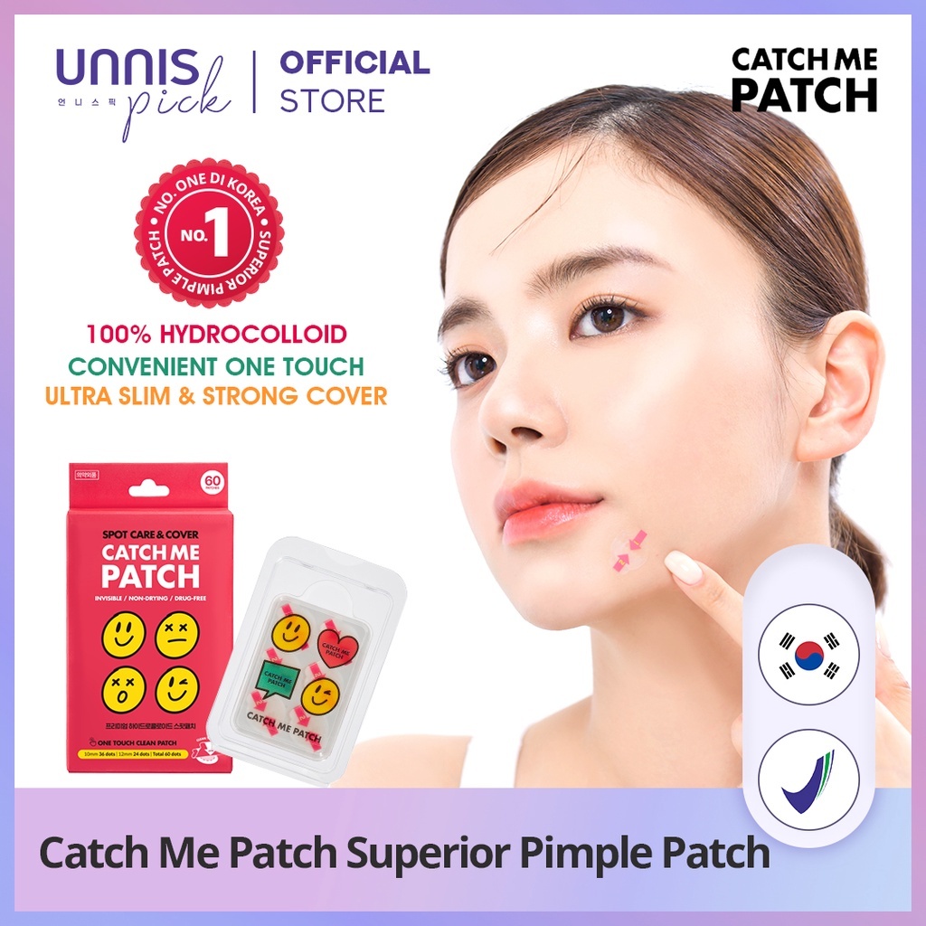 Jual Catch me patch (Superior Pimple Patch Box 60pcs) + (Superior ...
