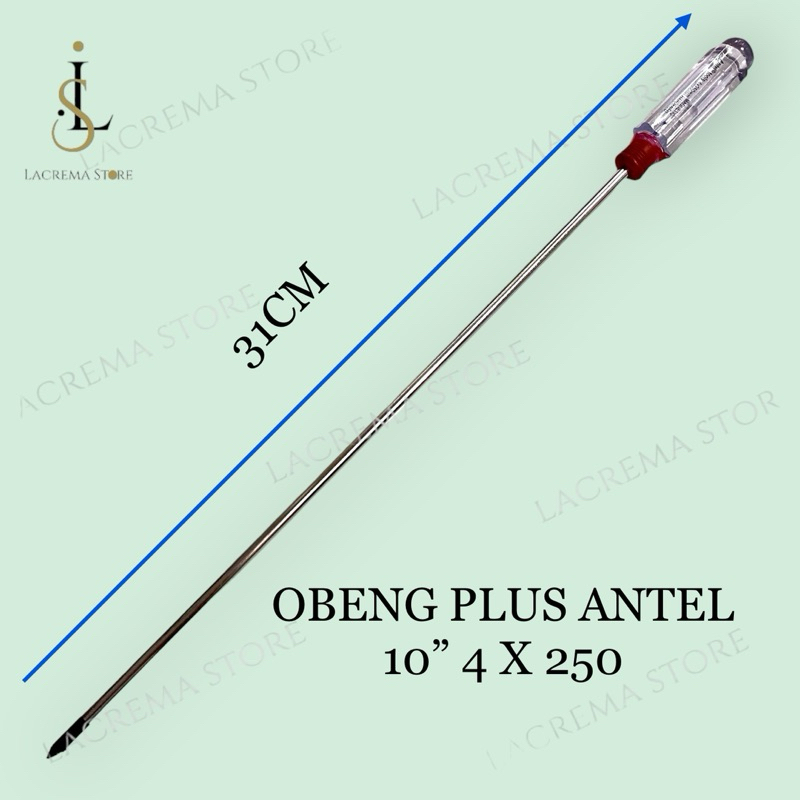 Jual OBENG PLUS ANTEL 10” 12” | OBENG PLUS 10 INCH 4 X 250MM 12INCH 6 X ...