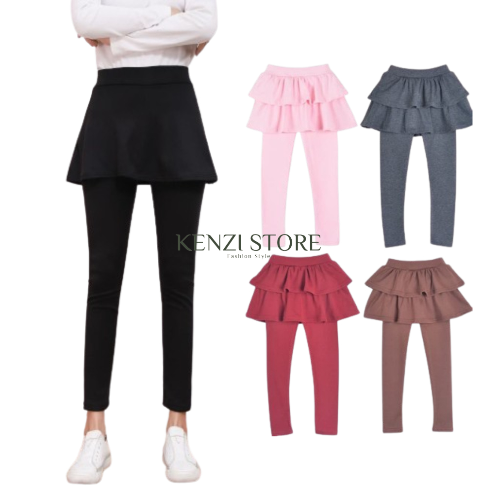 Jual Legging Rok Anak Bahan Spandex Premium Usia 3-10Th | Shopee Indonesia
