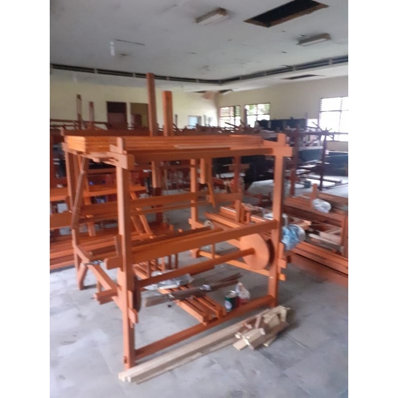 Jual ATBM/Alat Tenun Bukan Mesin lebar kain max 115 cm | Shopee Indonesia