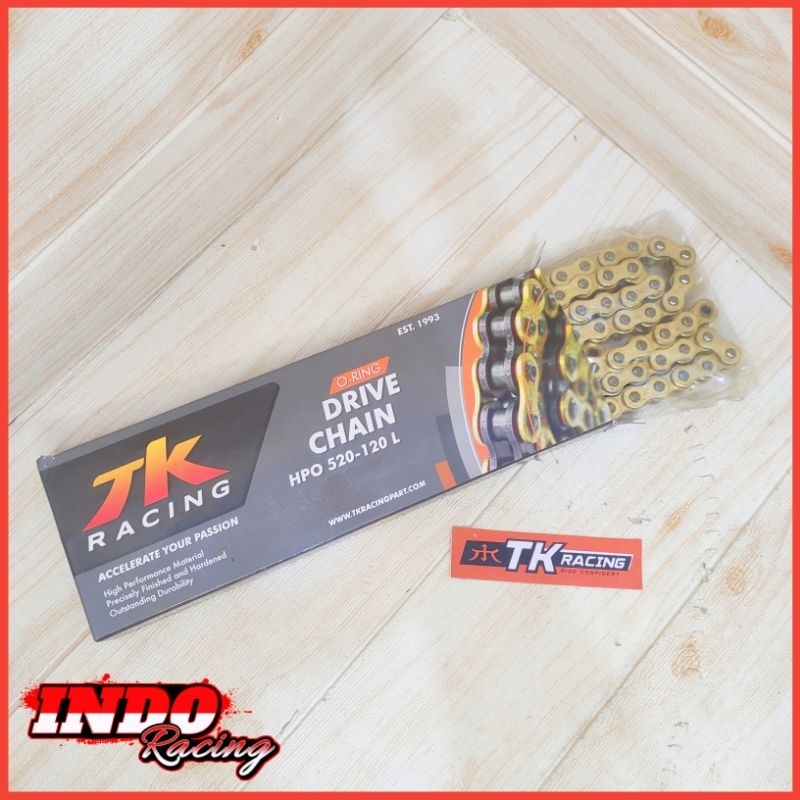 Jual Rantai O Ring 520 HPO O Ring Panjang 120L 130L Motor Ninja 250 R25 ...