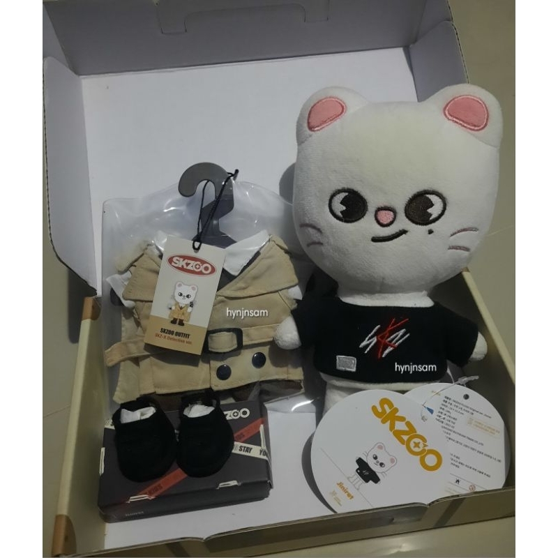 Jual [READ DESC] skzoo jiniret plush skz hyunjin photocard slogan ...