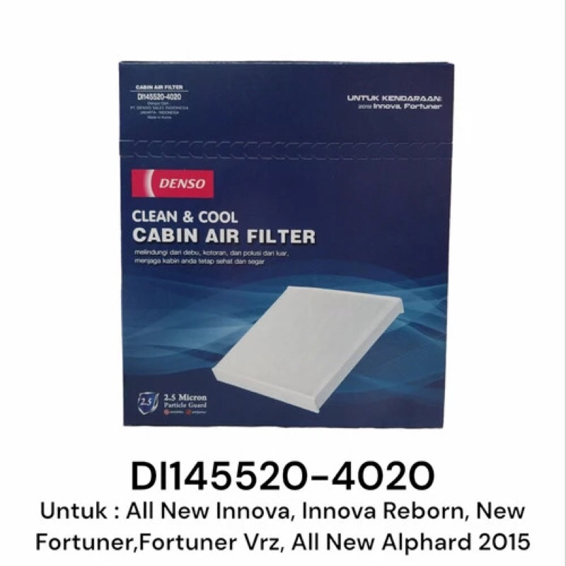 Jual FILTER AC DENSO INNOVA REBORN FORTUNER VRZ (2016-UP) | Shopee ...
