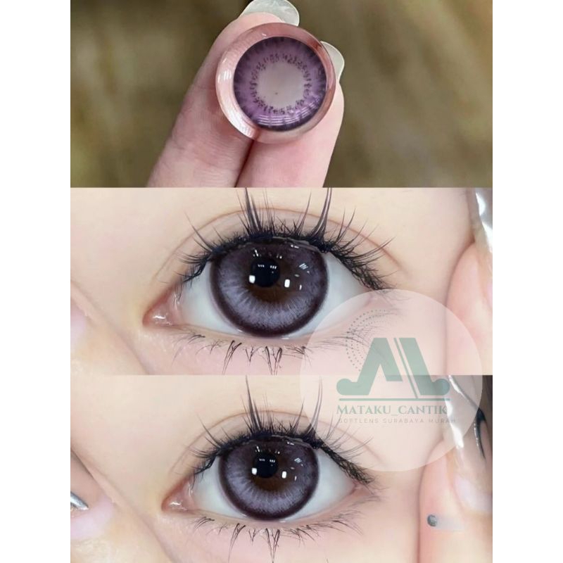 Jual Softlens Ungu PREMIUM BEST SELLER TERMURAH | Softlens Blue Lembut ...