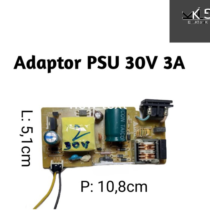 Jual Hemat Berlipat Power Supply SMPS Adaptor PSU 3 Volt 3 Amper 3V 3A ...