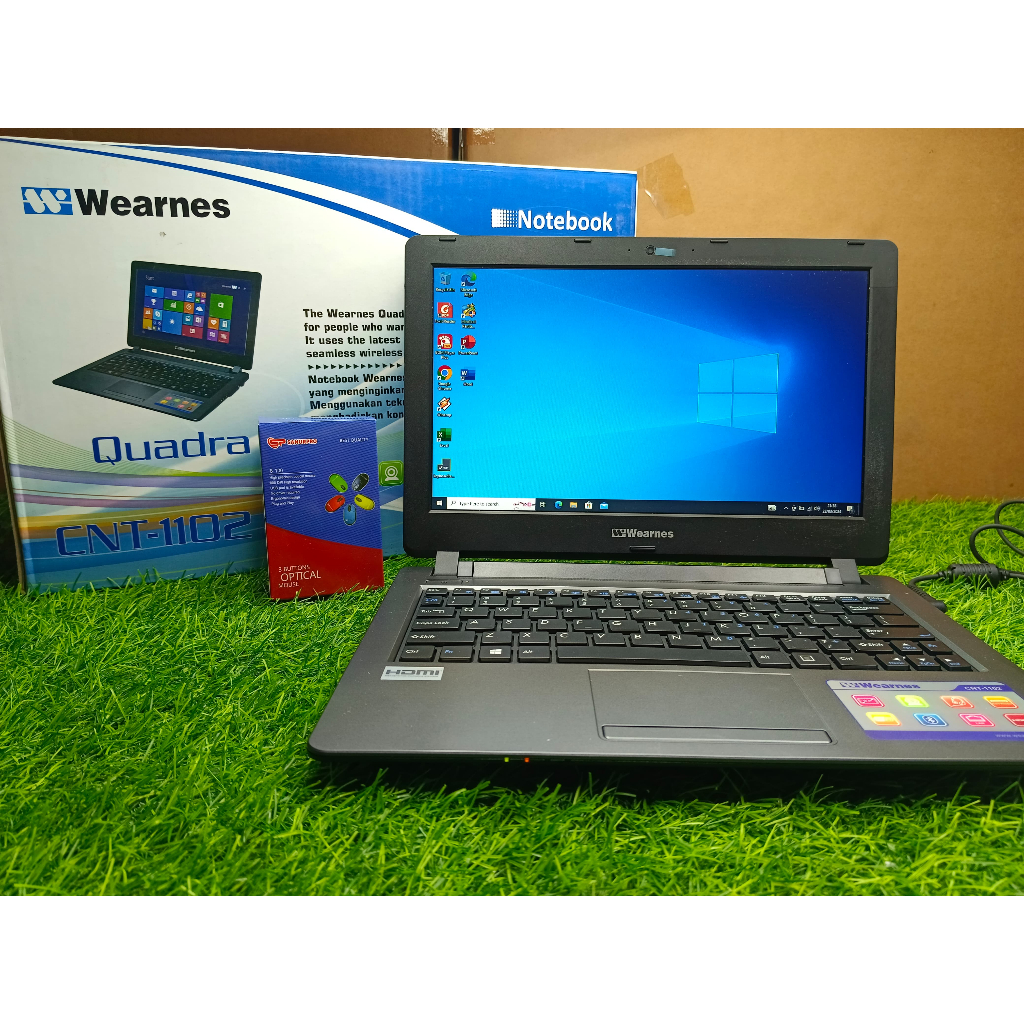 Jual NOTEBOOK WEARNES QUADRA CNT 1102 100% NEW PALING MURAH DAN ...