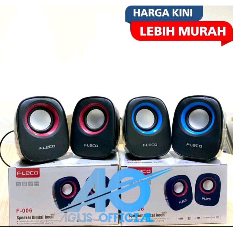 Jual SPEAKER PC TV F006 200WATT FLECO - Speaker Laptop / Komputer / PC ...