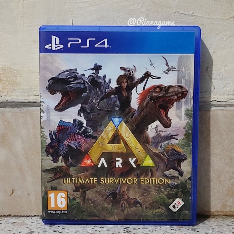 Jual BD Kaset PS4 PS5 Ark Survival Evolved Ultimate Survivor Edition Game CD PS 4 5 Original ...