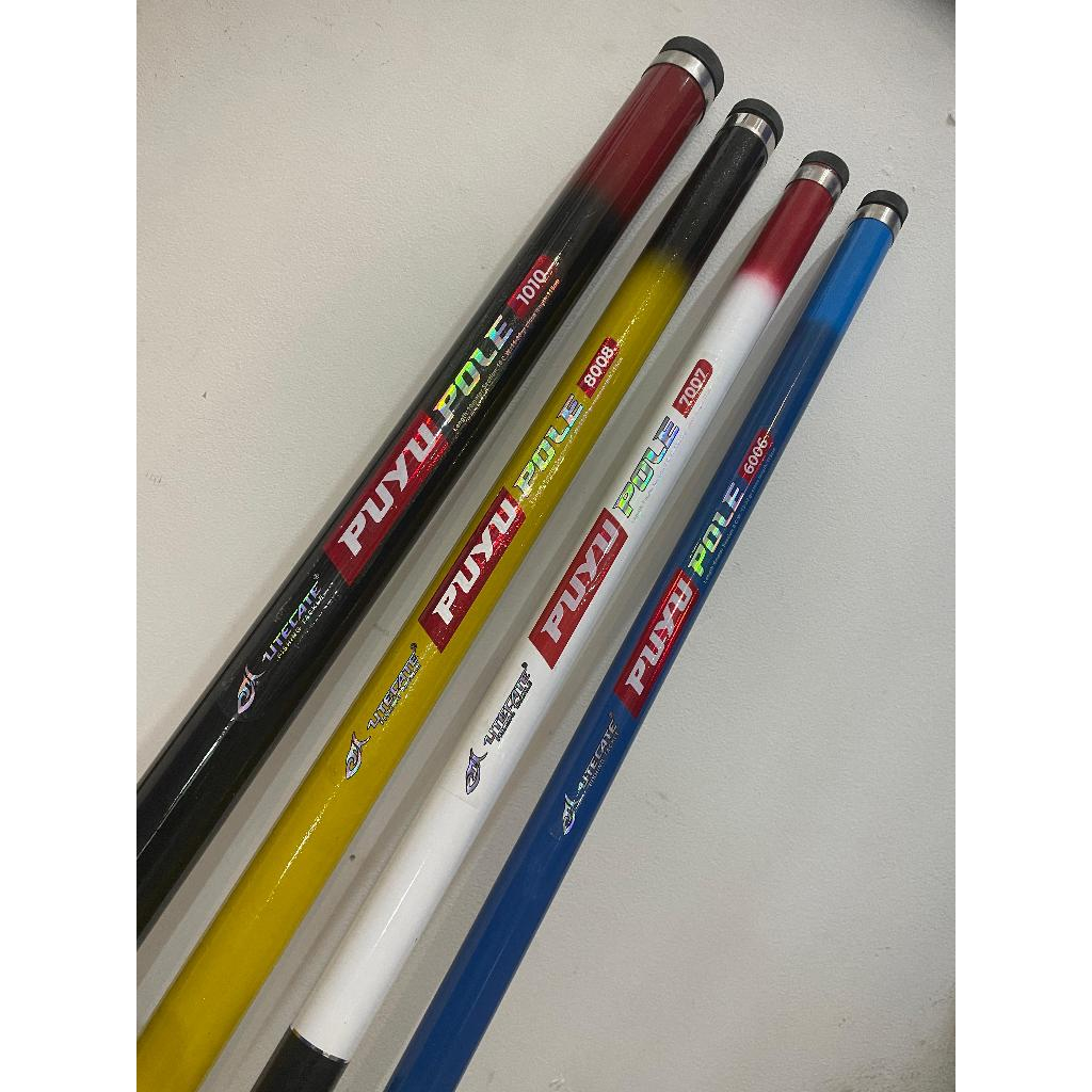 Jual Tegek Utecate Puyu Pole 10 Meter Joran Tiang Bendera Ring Besi ...