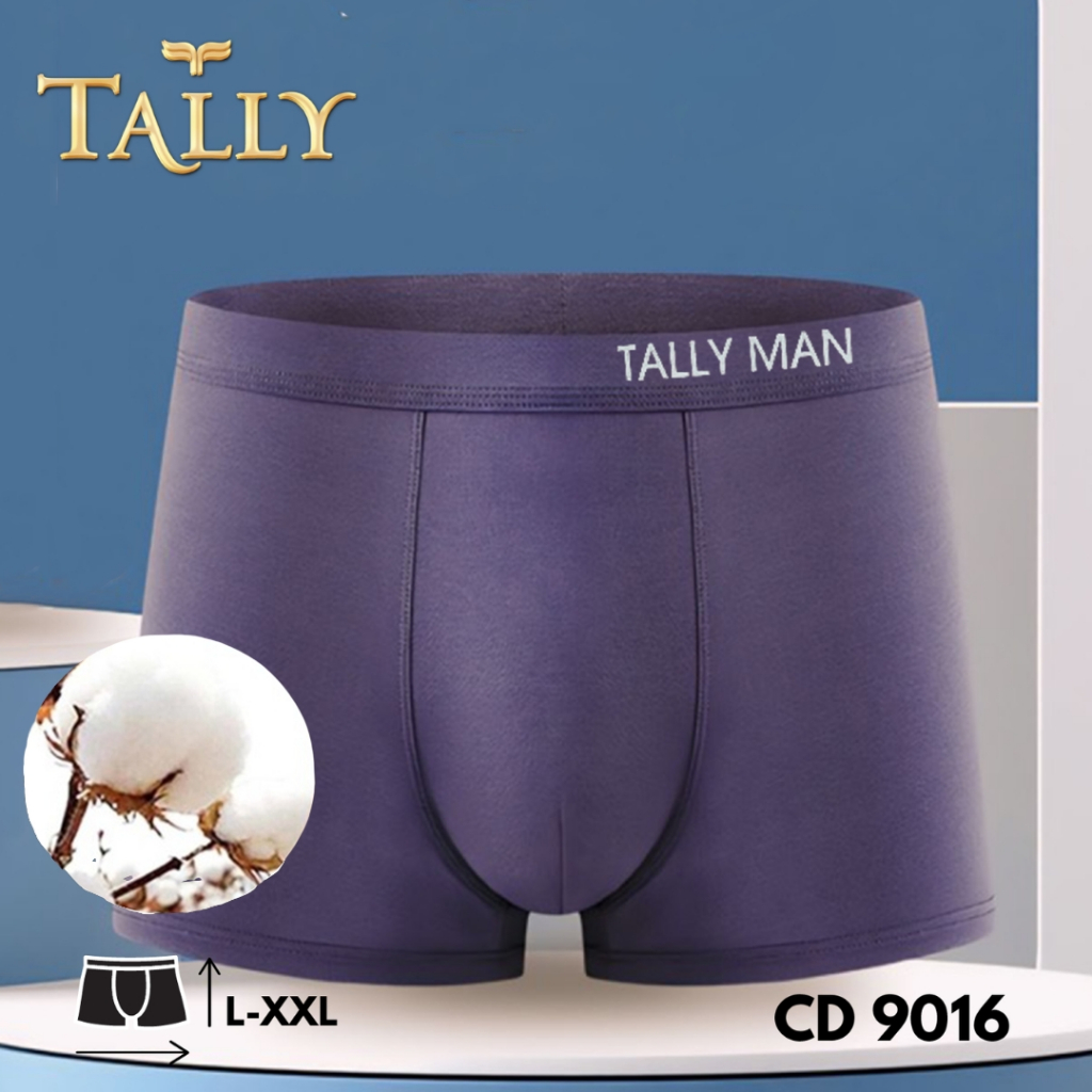 Jual TALLY CD 9016 1 Pcs Celana Boxer Pria/Cowo Katun Fit to L - XXL Cd ...