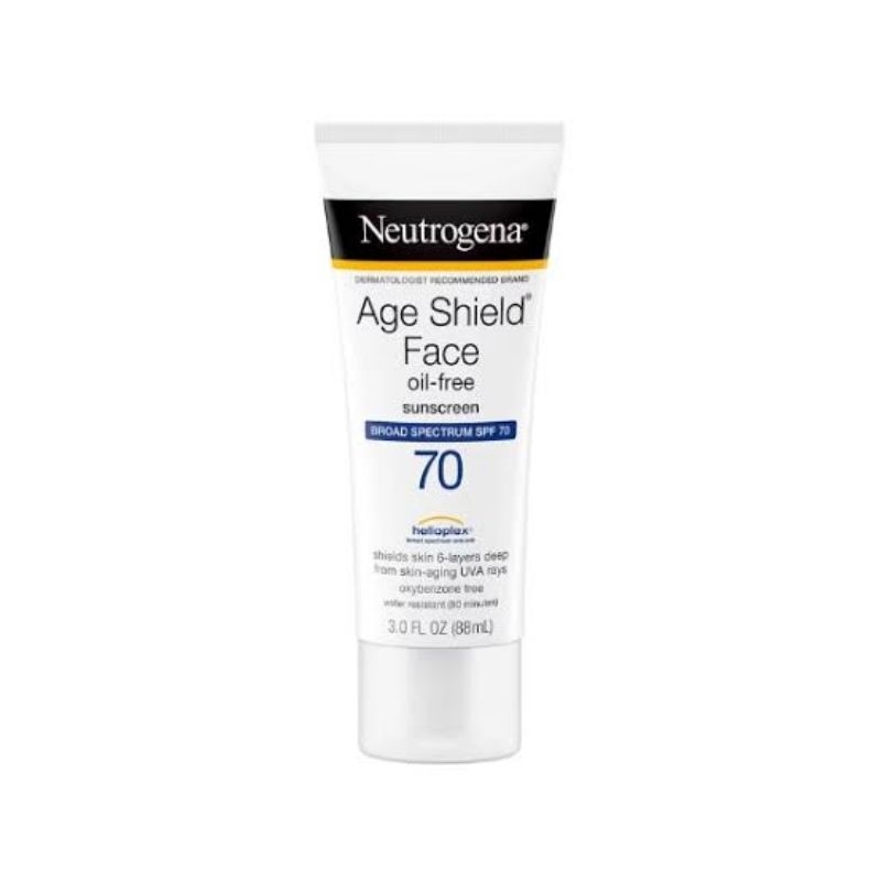 Jual Neutrogena Age Shield Face Sunscreen, SPF 70 , 3 fl oz (88 ml ...