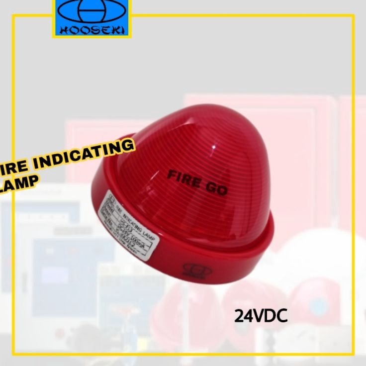 Jual YtD Lampu indikator fire alarm Hoseki 24VDC indicating lamp Paling ...