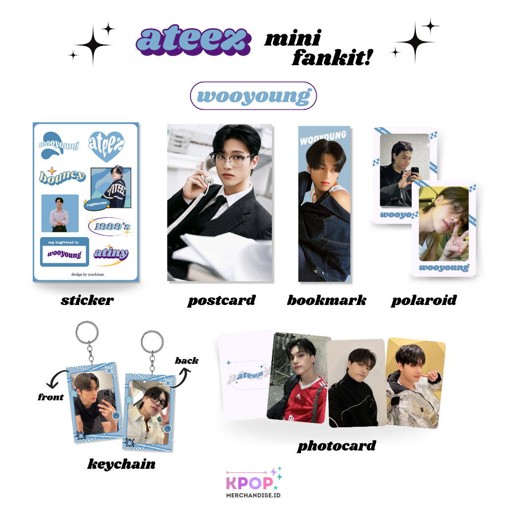 Jual MINI FANKIT ATEEZ | MINI FANKIT KPOP ATEEZ | FANMADE UNOFFICIAL ...