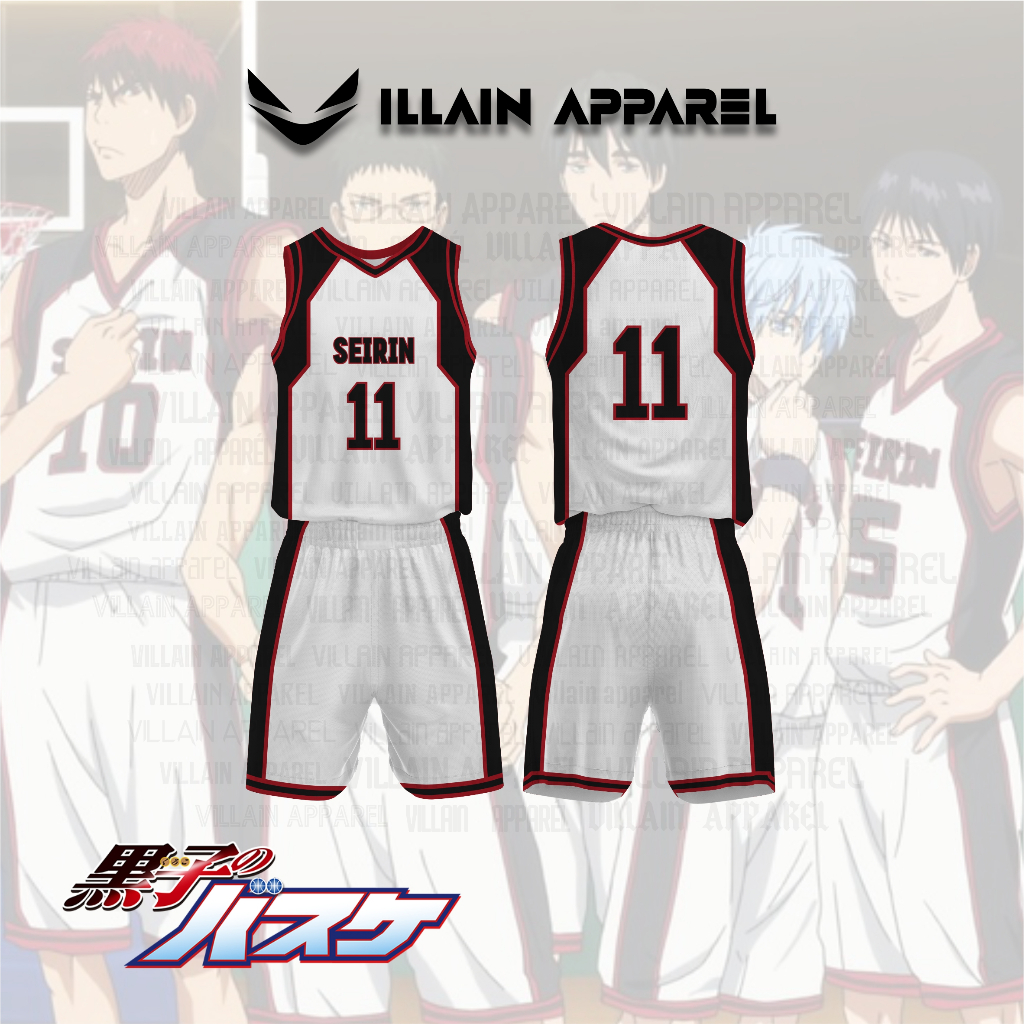 Jual Jersey Basket Cosplay Seirin Kuroko no Basket | Shopee Indonesia
