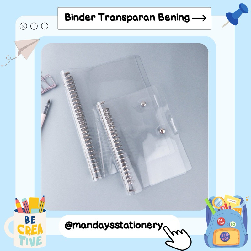 Jual Binder Transparan Bening | Shopee Indonesia