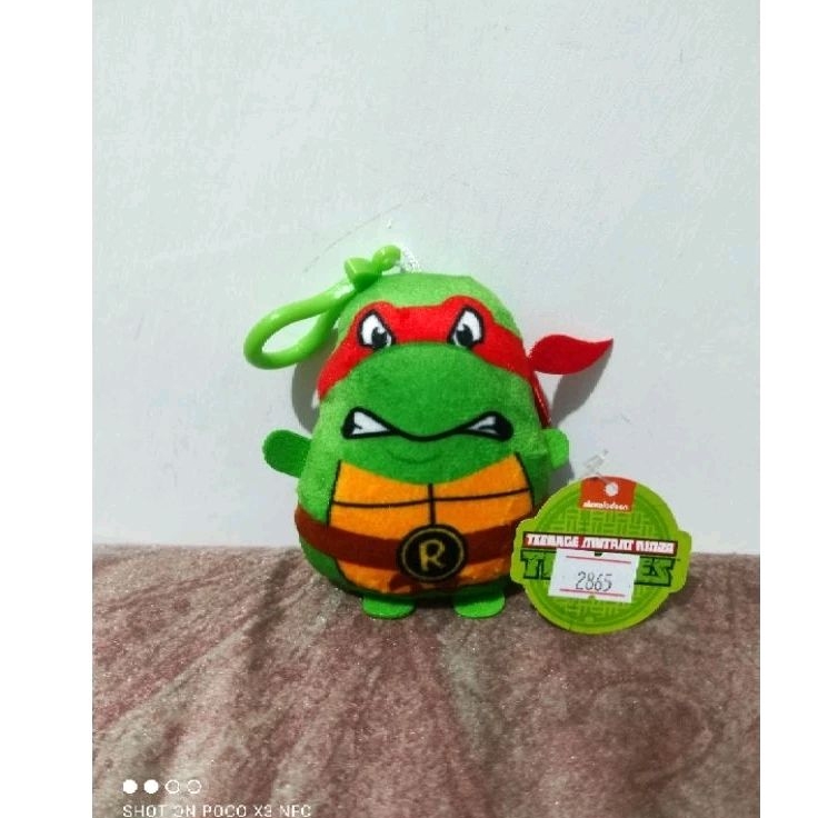 Jual Teenage Mutant Ninja Turtles Plush Keychain Nickelodeon ...