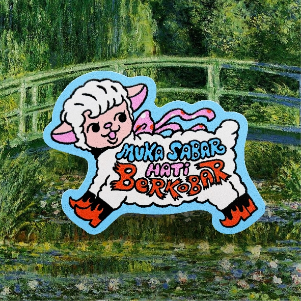 Jual Sticker Muka Sabar | Shopee Indonesia
