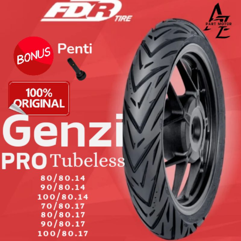 Jual BAN TUBLES FDR GENZI PRO (80/80.14-90/80.14-100/80.14-70/80.17-80/80.17-90/80.17-100/80.17 ...